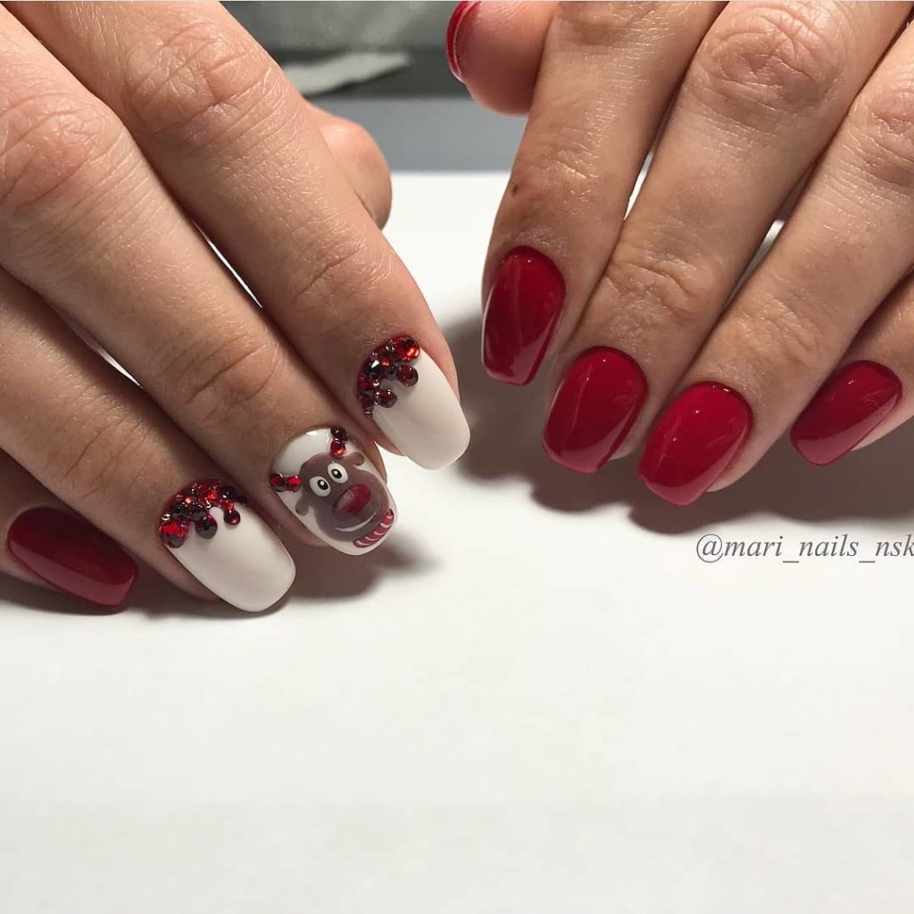 Новогодний маникюр 2019: +20 самых праздничных идей - Журнал Элис